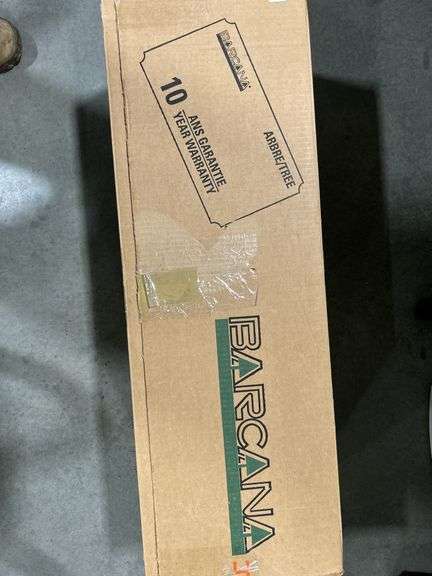 BARCANA ARTIFICIAL CHRISTMAS TREE - Shackelton Auctions Inc.