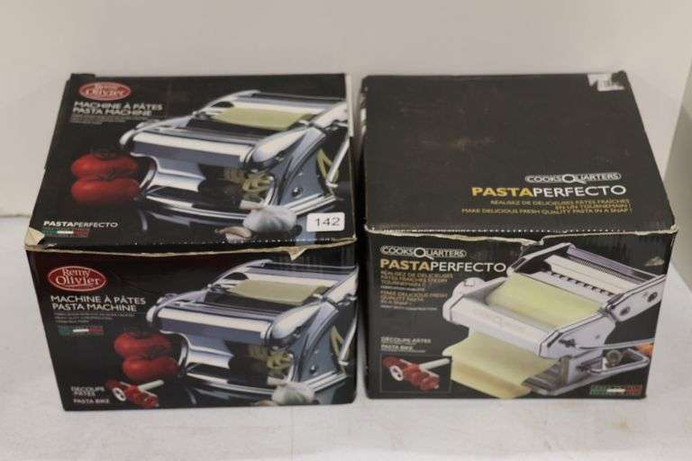 2 PASTA MACHINES - Shackelton Auctions Inc.