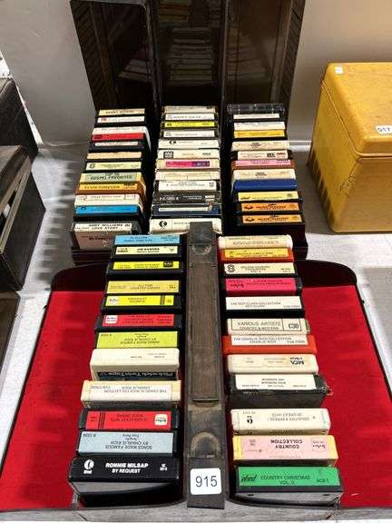 2 BOXES OF 8 TRACKS - Shackelton Auctions Inc.