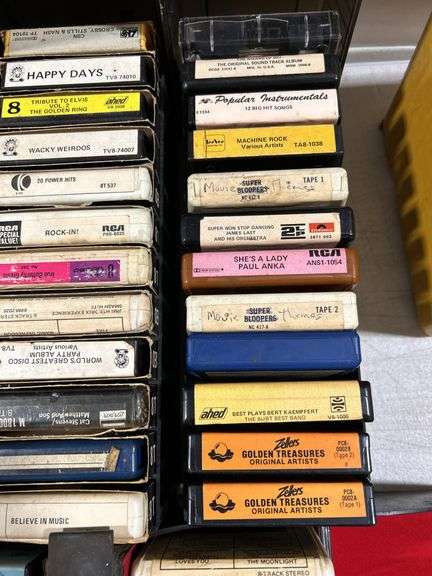 2 BOXES OF 8 TRACKS - Shackelton Auctions Inc.