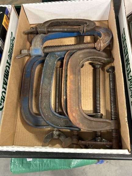BOX OF C CLAMPS - Shackelton Auctions Inc.