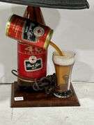 BLACK LABEL BEER LAMP - Shackelton Auctions Inc.