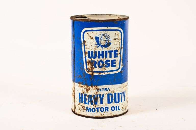 WHITE ROSE ULTRA HD MOTOR OIL IMP QT CAN - Shackelton Auctions Inc.