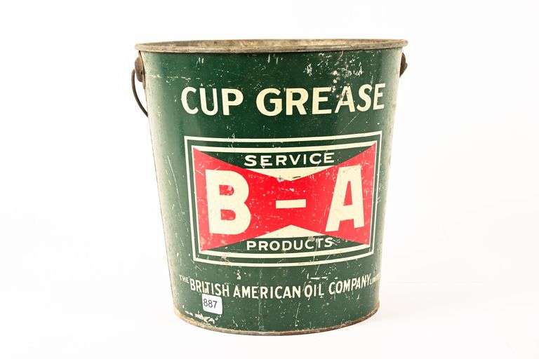 B-A CUP GREASE 25 POUND PAIL - Shackelton Auctions Inc.