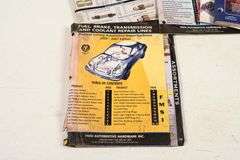 BOX OF ASSORTED PARTS CATALOGUES & MANUALS - Shackelton Auctions Inc.