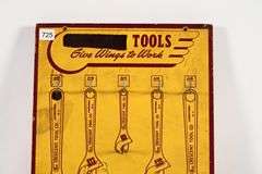 CRESCENT TOOLS ADJUSTABLE WRENCH DISPLAY BOARD - Shackelton Auctions Inc.