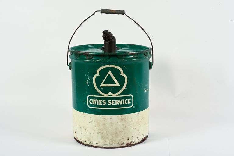 CITIES SERVICE MOTOR OIL U.S. 5 GALLON PAIL - Shackelton Auctions Inc.