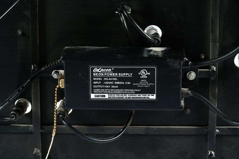 MODERN FORD BUILT TOUGH TWO COLOUR NEON SIGN - Shackelton Auctions Inc.