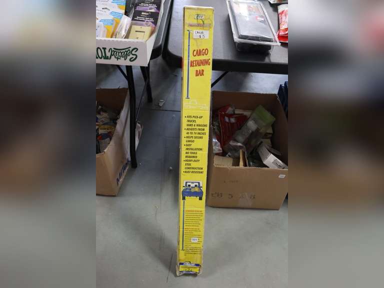 CARGO RETAINING BAR - Shackelton Auctions Inc.