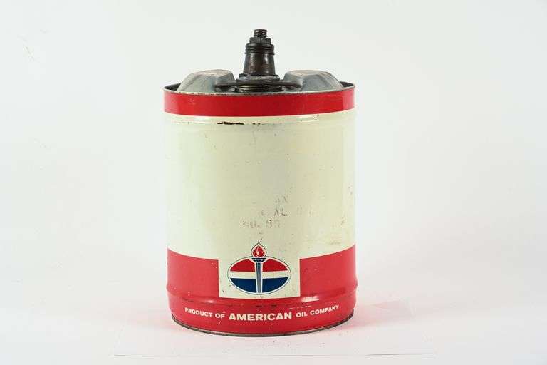 AMERICAN MOTOR OIL U.S. 5 GALLON PAIL - Shackelton Auctions Inc.