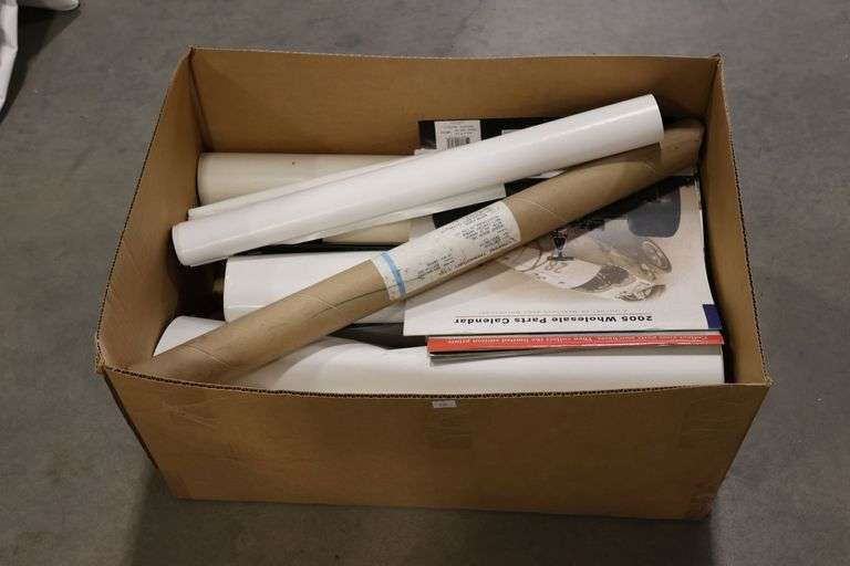 BOX OF ASSORTED POSTERS - Shackelton Auctions Inc.