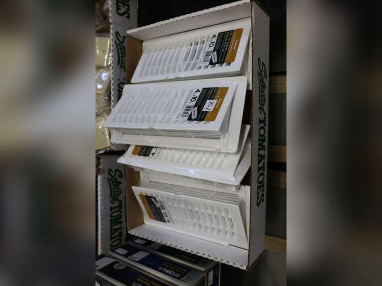 4"X10" REGISTER COVERS - Shackelton Auctions Inc.