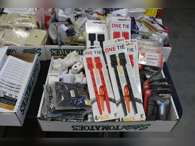 BOS OF TIES, STAB-LOK ARC FAULTS ETC - Shackelton Auctions Inc.