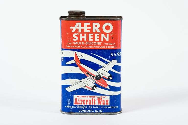 AERO SHEEN AIRCRAFT WAX 16 OZ CAN - Shackelton Auctions Inc.