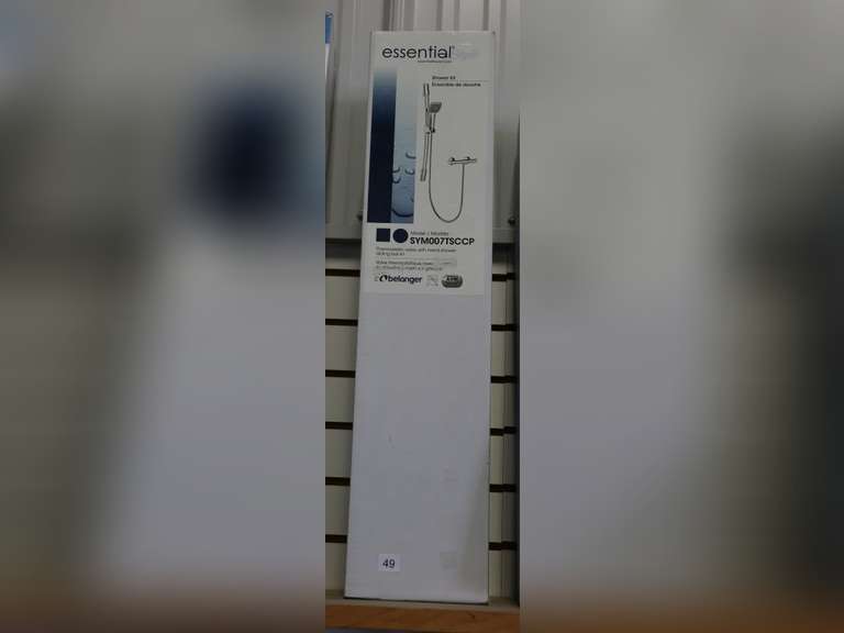 ESSENTIAL SHOWER KIT - Shackelton Auctions Inc.