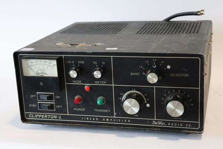 CLIPPERTON - L LINEAR AMPLIFIER - Shackelton Auctions Inc.