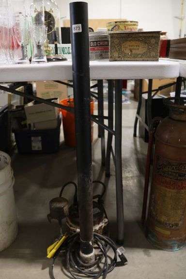 SUMB PUMP - Shackelton Auctions Inc.