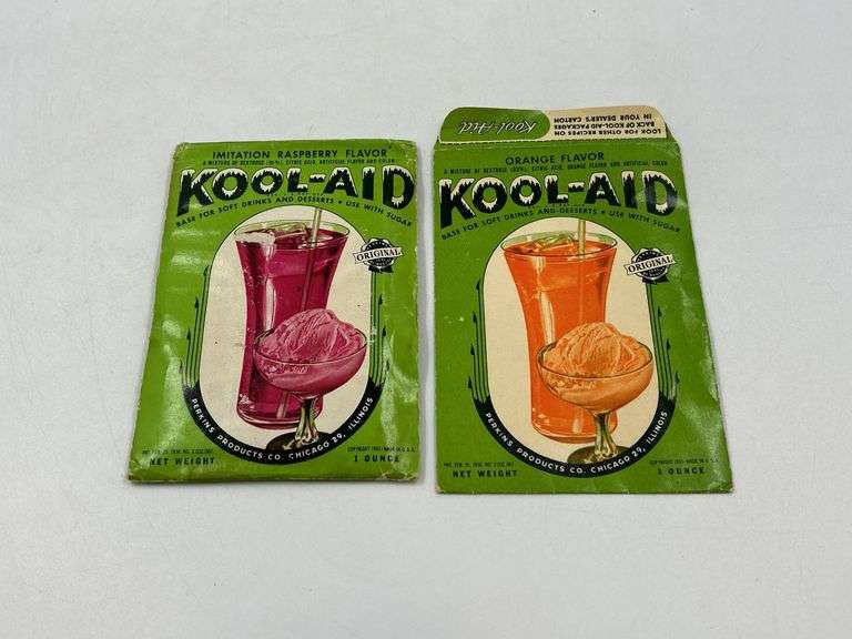 2 KOOL-AID 1 OZ PACKETS - Shackelton Auctions Inc.