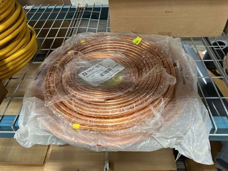 ROLLS OF COPPER TUBING - Shackelton Auctions Inc.