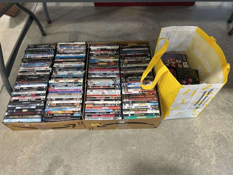 LARGE GROUP OF ASSORTED DVDS - Shackelton Auctions Inc.