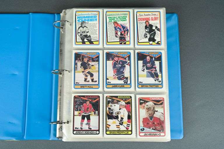COMPLET SET OF 1990 TOPPS HOCKEY CARDS - Shackelton Auctions Inc.