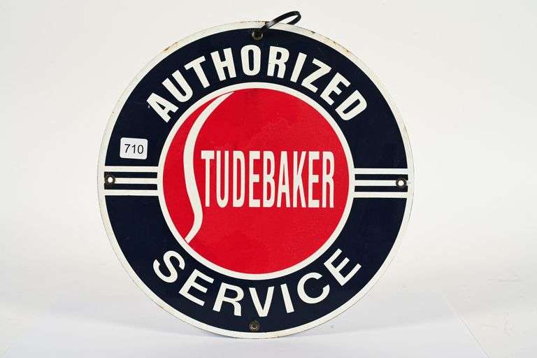 MODERN STUDEBAKER AUTHORIZED SERVICE SSP 12" SIGN - Shackelton Auctions ...