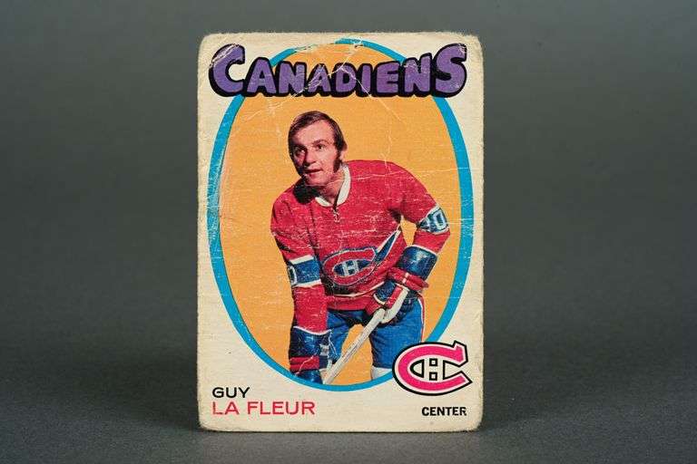 1971 O-PEE-CHEE GUY LAFLEUR ROOKIE CARD - Shackelton Auctions Inc.