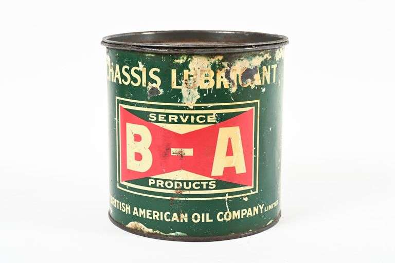 B-A CHASSIS LUBRICANT 5 POUND CAN - Shackelton Auctions Inc.