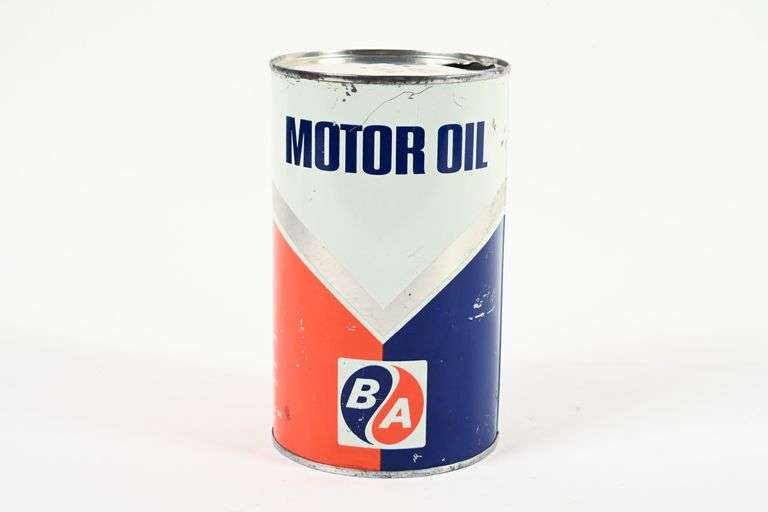B-A MOTOR OIL IMP QT CAN - Shackelton Auctions Inc.