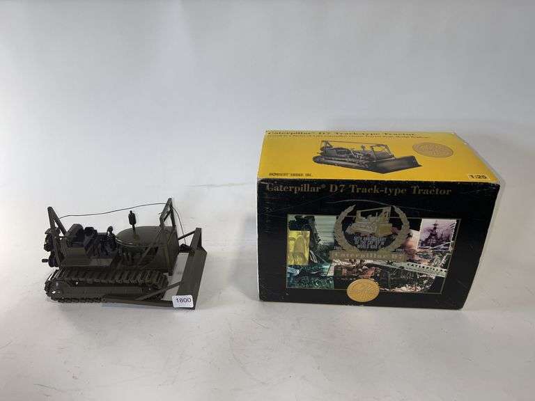 CATERPILLAR D7 TRACK-TYPE TRACTOR - 1/25 - Shackelton Auctions Inc.