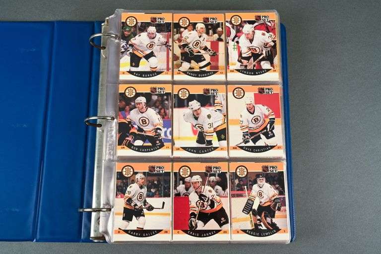 COMPLETE SET OF 1990 PRO SET HOCKEY CARDS - Shackelton Auctions Inc.