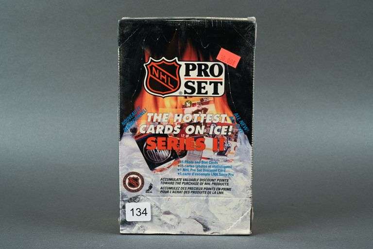 SEALED BOX OF 1990 PRO SET SERIES II HOCKEY CARDS - Shackelton Auctions ...