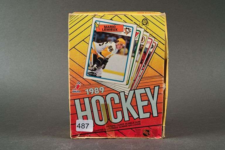 BOX OF 1989 O-PEE-CHEE HOCKEY CARDS - Shackelton Auctions Inc.