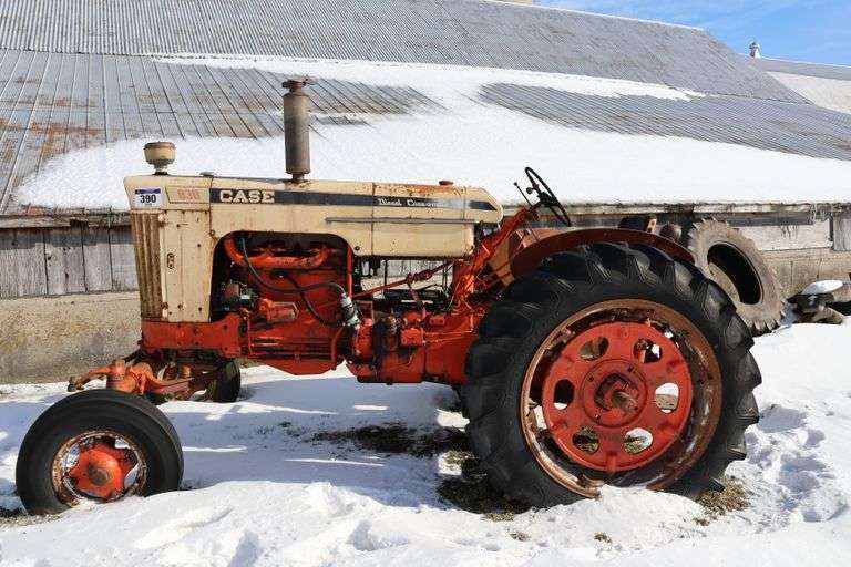 CASE 830 DIESEL TRACTOR - Shackelton Auctions Inc.
