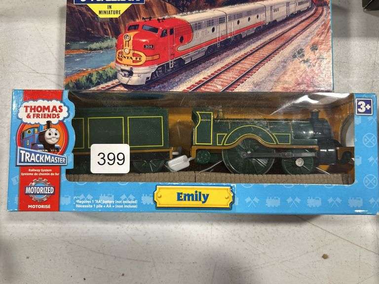 EMILY THE TRAIN, ATHEARN HO MODEL TRAIN, LIGHTED HO SCALE HOUSE, & MINI ...