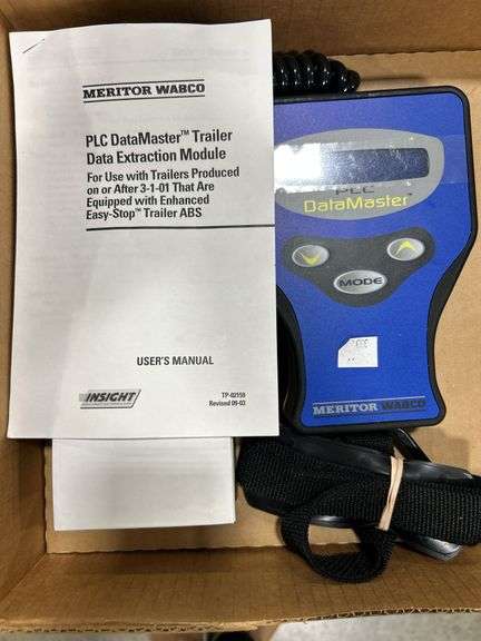 MERITOR WABCOP PLC DATAMASTER TRAILER DATA EXTRACTION MODULE ...