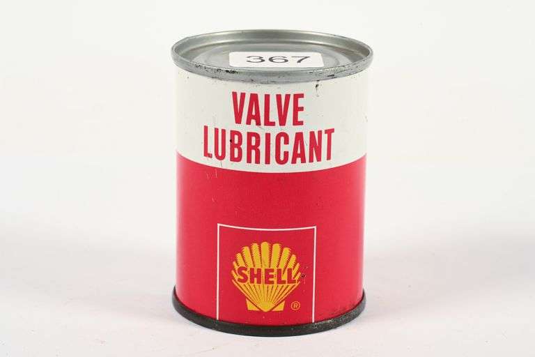 SHELL VALVE LUBRICANT 4 OZ CAN - Shackelton Auctions Inc.