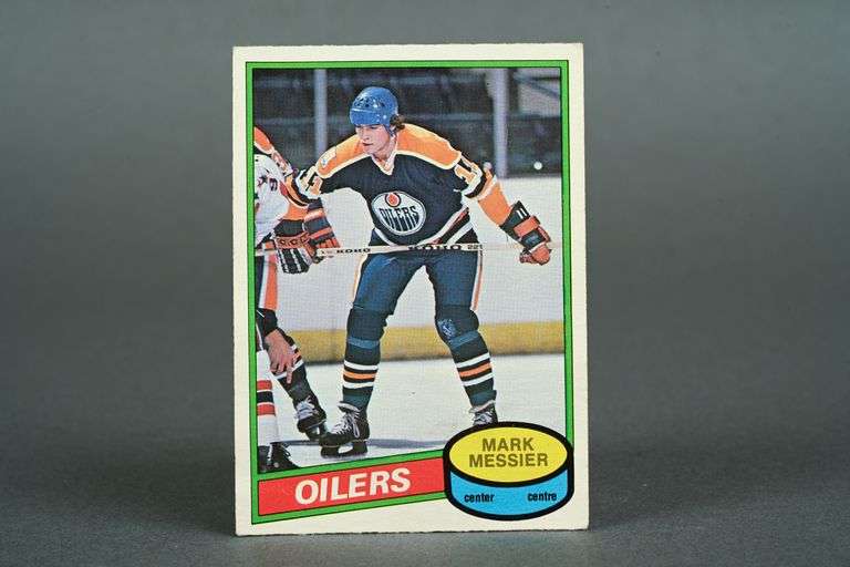 1980 O-PEE-CHEE MARK MESSIER HOCKEY CARD - Shackelton Auctions Inc.