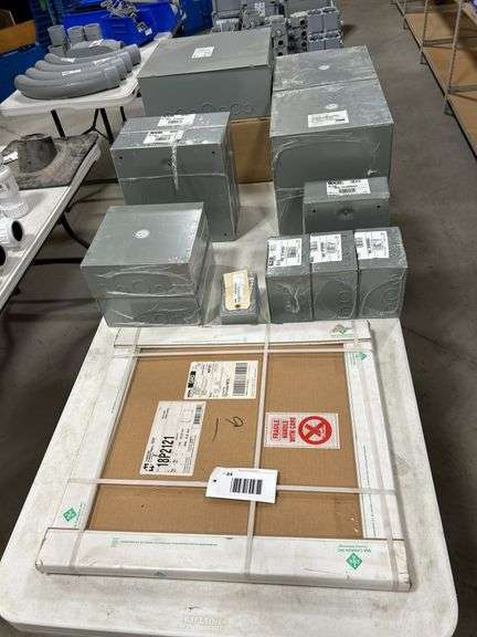 METAL JUNCTION BOXES - Shackelton Auctions Inc.