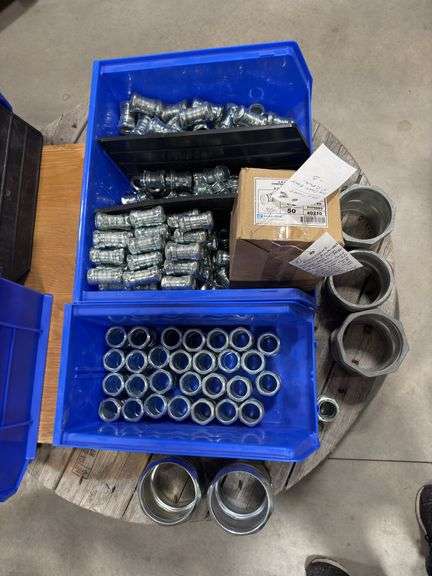 LOT OF RAINTIGHT CONNECTORS/COUPLERS-BINS NOT INCLUDED - Shackelton ...