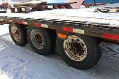 HOMEBUILT 24' TRI AXLE FLOAT TRAILER - Shackelton Auctions Inc.