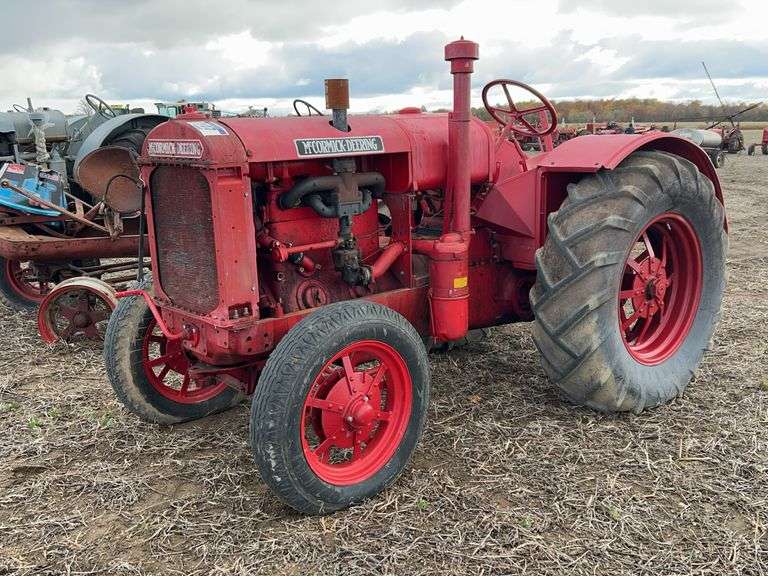 MCCORMICK DEERING W-30 TRACTOR - Shackelton Auctions Inc.