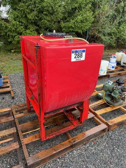 SHUR-STOR 100 GALLON TANK - Shackelton Auctions Inc.
