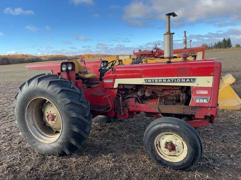 INTERNATIONAL 656 HYDRO DIESEL TRACTOR - Shackelton Auctions Inc.