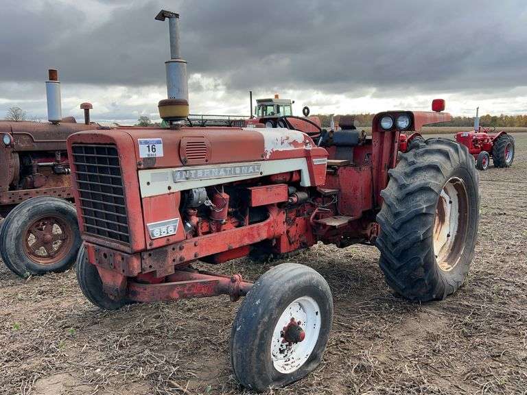 INTERNATIONAL 656 HYDRO DIESEL TRACTOR - Shackelton Auctions Inc.