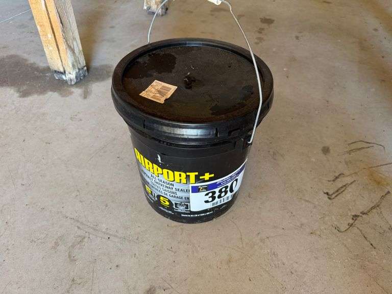 PAIL OF ASPHALT SEALER - Shackelton Auctions Inc.