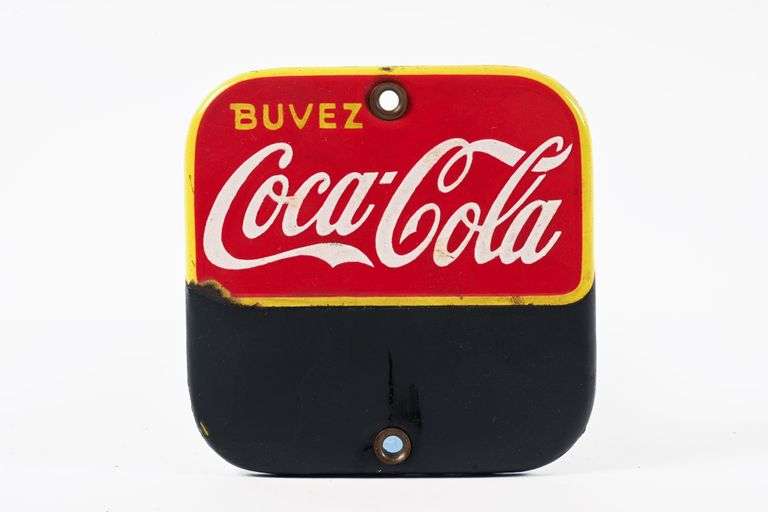 1930'S FRENCH DRINK COCA-COLA PORCELAIN MATCH STRIKE SIGN - Shackelton ...