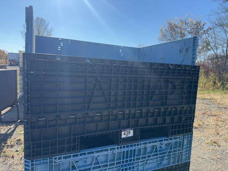 4' X 5' COLLAPSABLE BIN - Shackelton Auctions Inc.