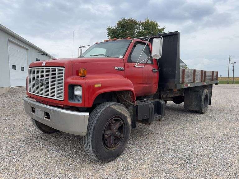 1991 GMC TOPKICK STAKE TRUCK - Shackelton Auctions Inc.