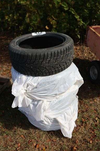 SET OF 4 ICE BLAZER SNOW TIRES 215/50R17 - Shackelton Auctions Inc.